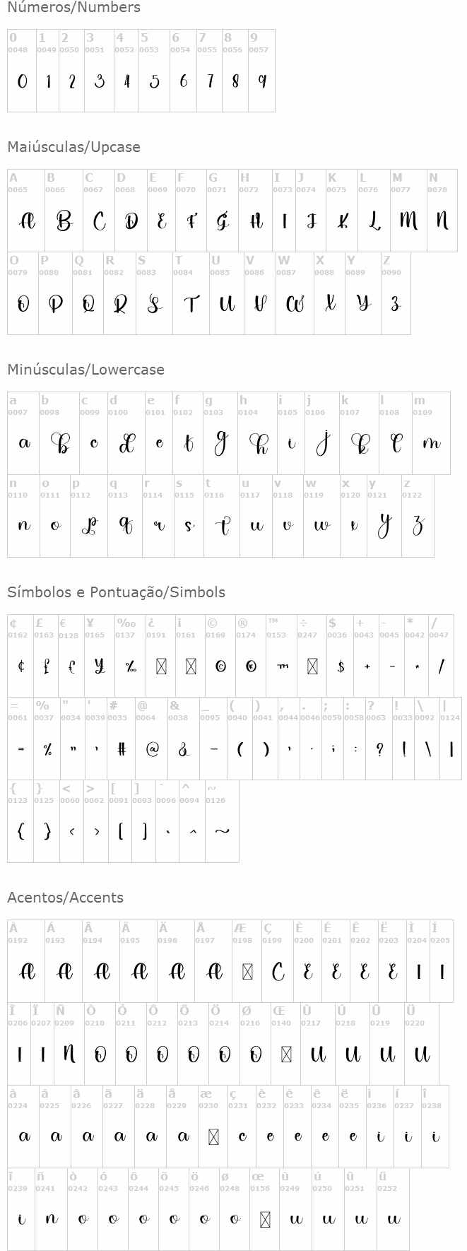 Autum Fonte | Visualizar