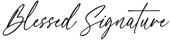 Blessed Signature Fonte | Visualizar
