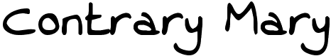 Contrary Mary Fonte | Visualizar