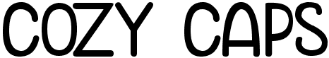 Cozy Caps Fonte | Visualizar