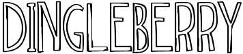 Dingleberry Fonte | Visualizar