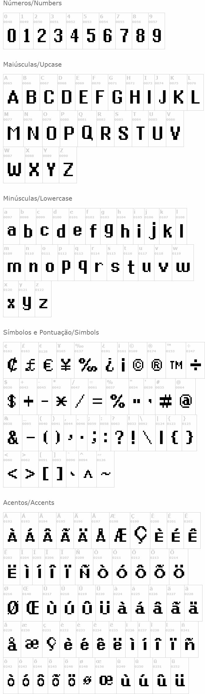 Generic Mobile System Fonte | Visualizar