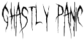 Ghastly Panic Fonte | Visualizar