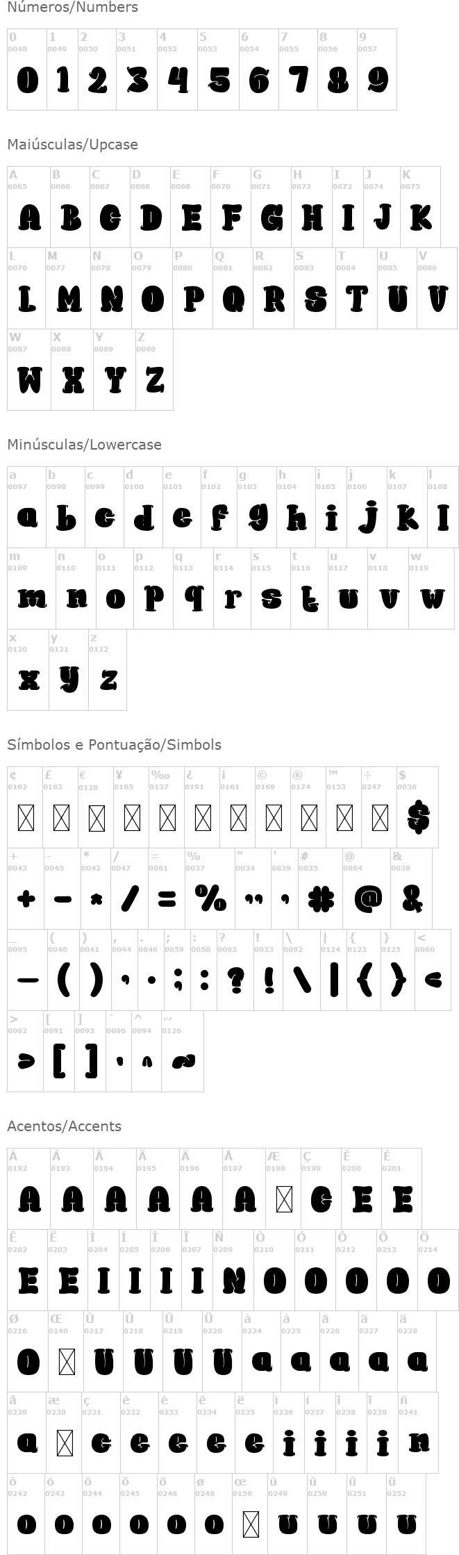 Goof Ball Fonte | Visualizar