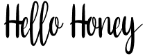 Hello Honey Fonte | Visualizar
