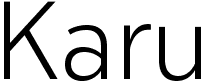 Karu Fonte | Criar Logotipo