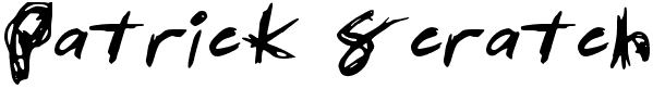 Patrick Scratch Fonte | Visualizar