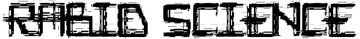 Rabid Science Fonte | Criar Logotipo