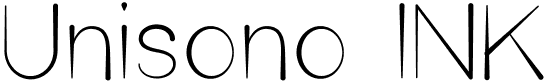 Unisono INK Fonte | Visualizar